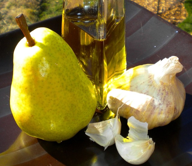 2 recipes: Pear & Garlic Aioli – and Marsala Poached Pears ...