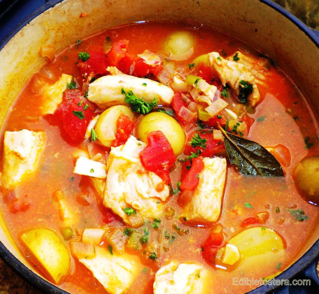Recipe: Spicy Fish Stew with Sherry & Baby Potatoes | Edibletcetera ...