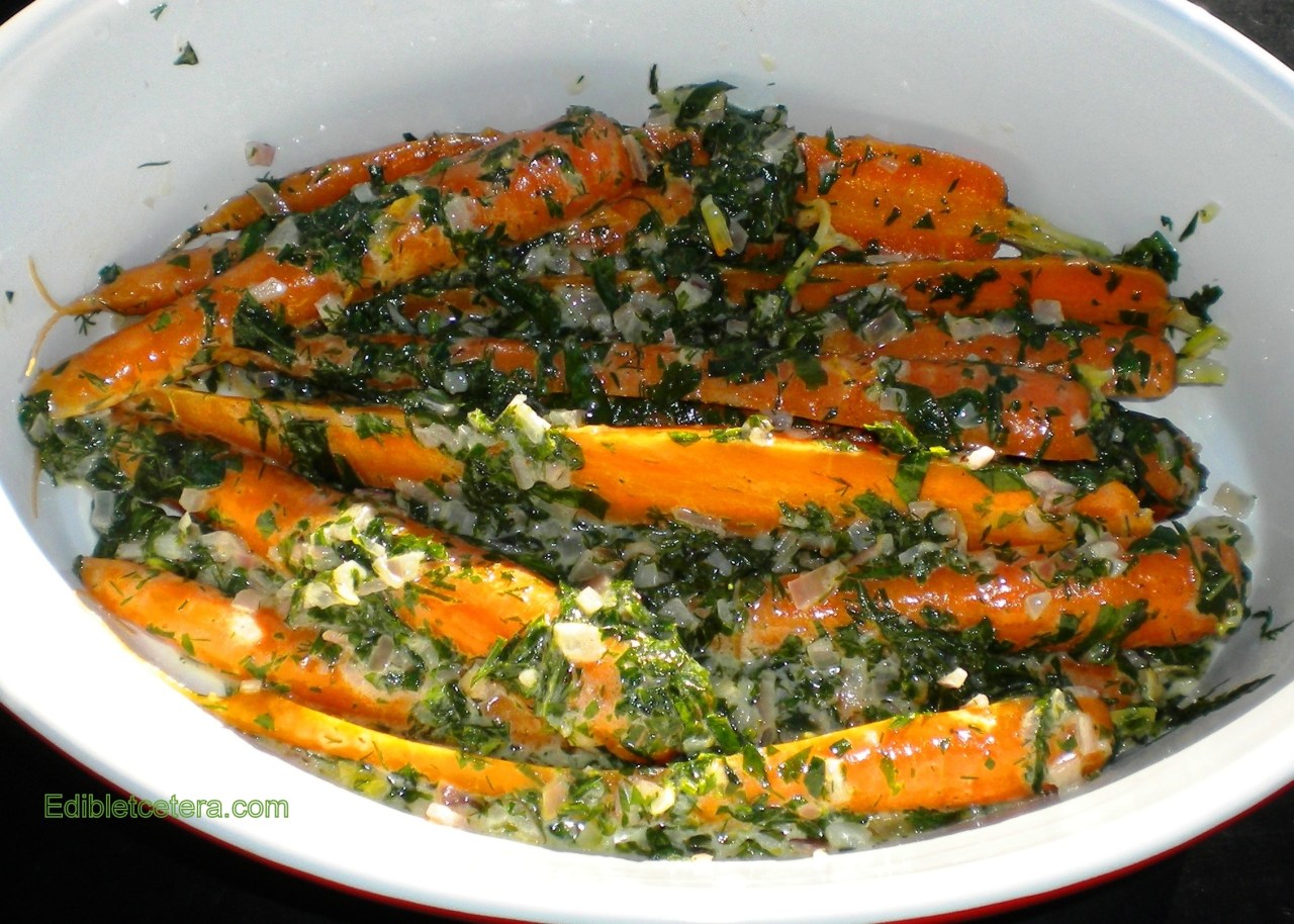 Recipe: Spring Carrots in a Fresh Herb Sauce | Edibletcetera – Fast ...